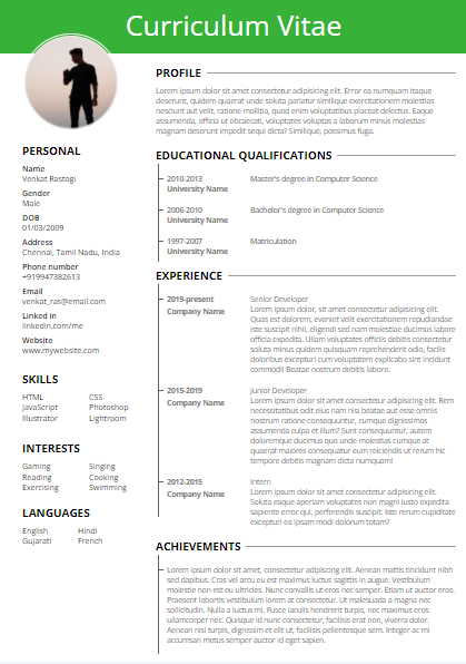 Resume_Builder